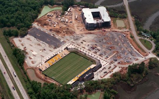 Demolition of Daniel Island's Blackbaud Stadium brings back nostalgic ...
