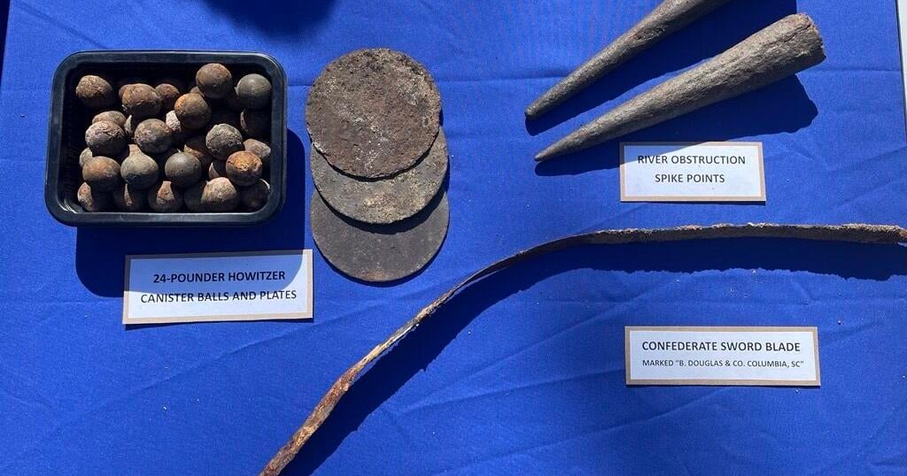 Civil War relics found after toxic tar removed from Congaree