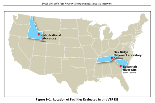 New reactor fuel mission floated for Savannah River Site, DOE documents ...