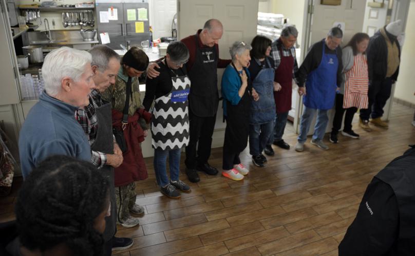 Hot Meal on a Snowy Day