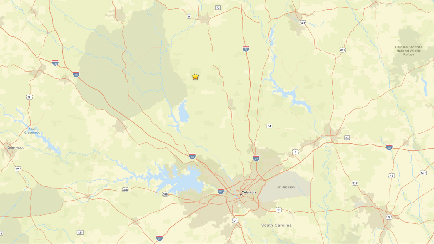 Earthquake reported near Winnsboro, SC. Did you feel it?