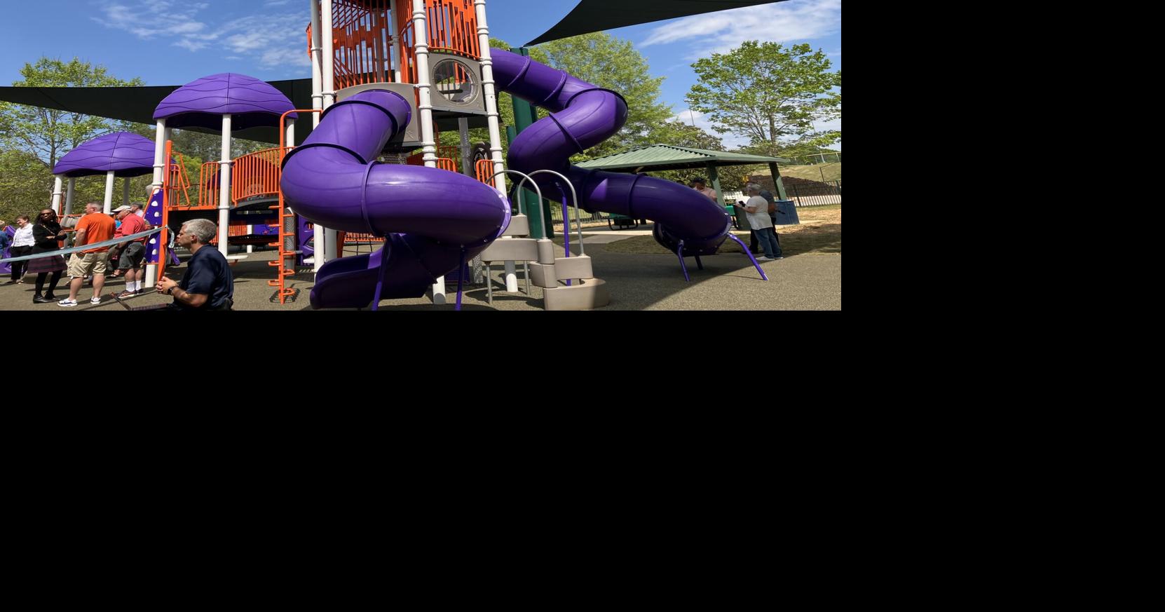 Nettles Park playground reopens with new inclusive equipment
