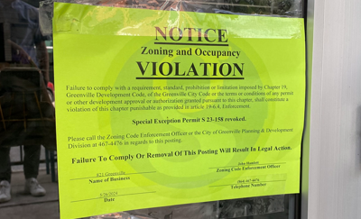 821 GVL bar shut down after downtown Greenville shooting