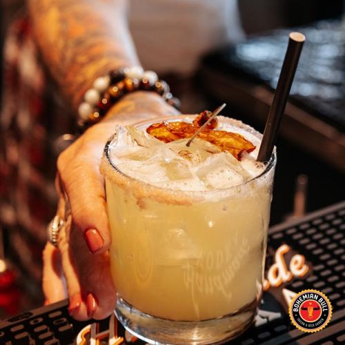 Mex 1 Coastal Cantina, Bohemian Bull both make a mean spicy mango margarita