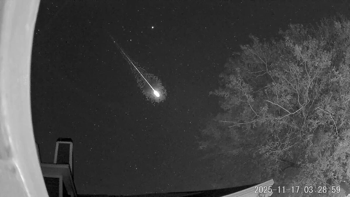 Daniel Island resident captured meteor on outdoor camera