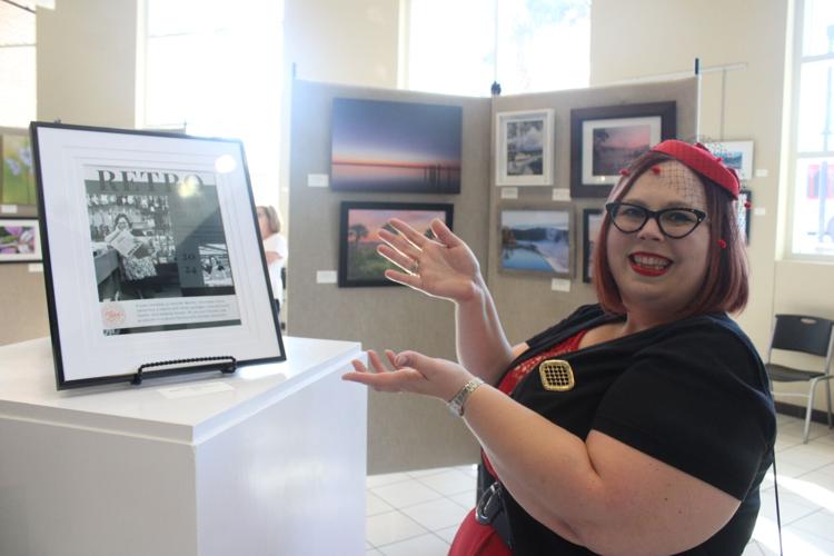 Photography reception features local photos and book signing