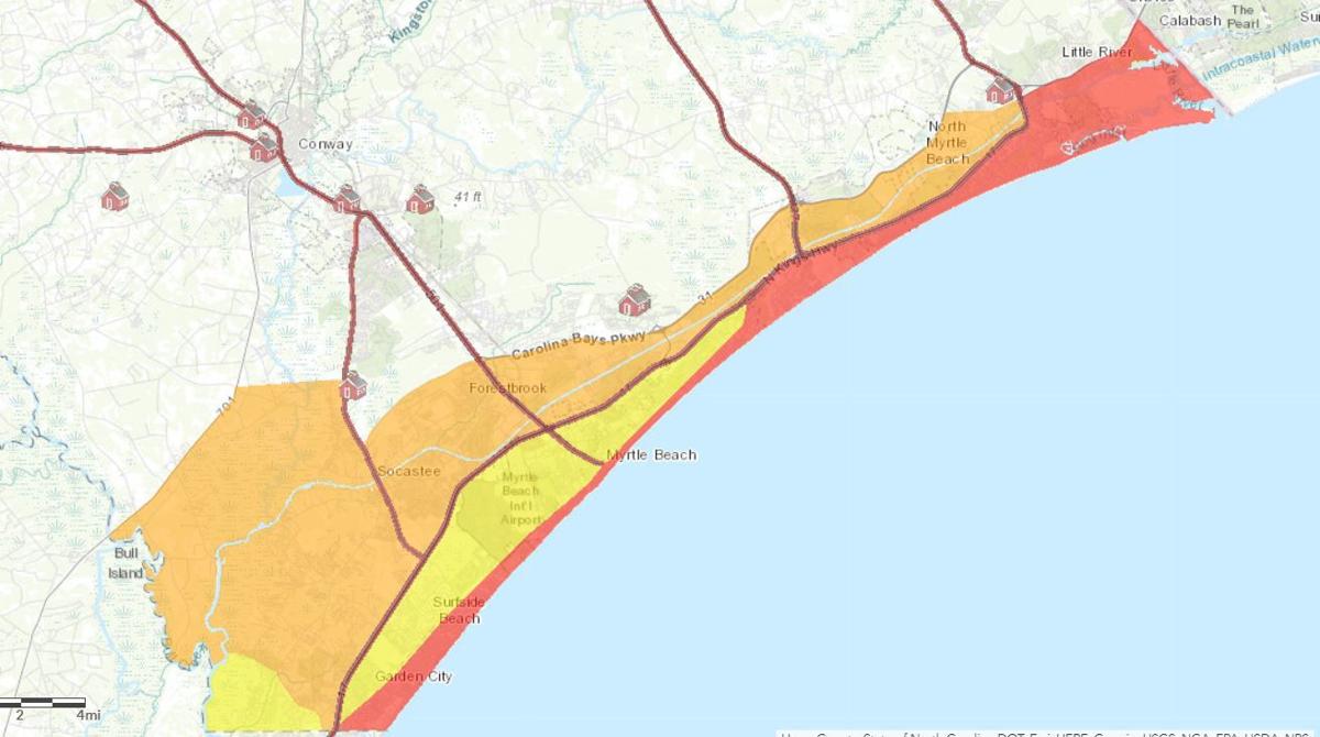 Myrtle Beach, Horry County prepared to evacuate as Florence approaches