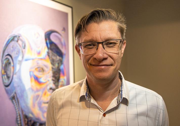 Beeple combining digital and physical art worlds with 50,000-square ...