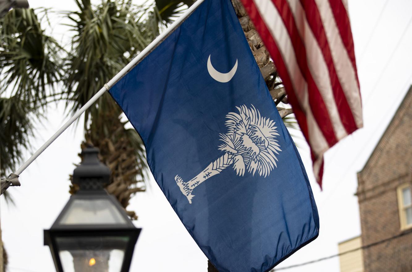 Is it a moon or piece of armor? The story behind SC's flag