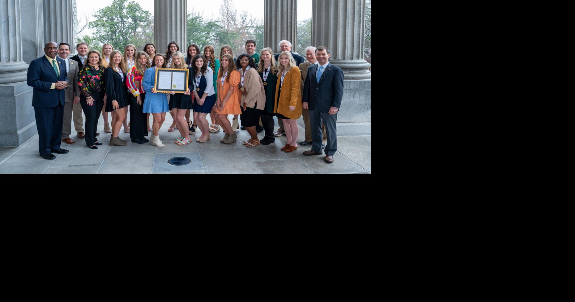 Aiken High volleyball team recognized at S.C. Statehouse for state ...