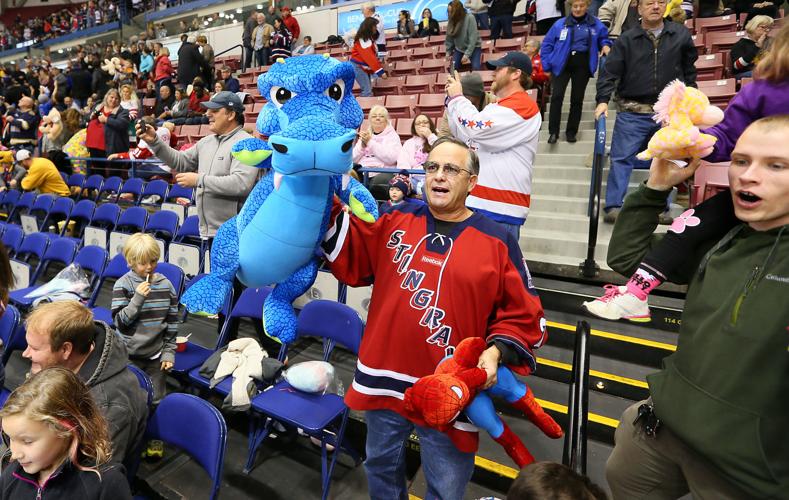 See and Be Scene: Stingrays Teddy Bear Toss | | postandcourier.com
