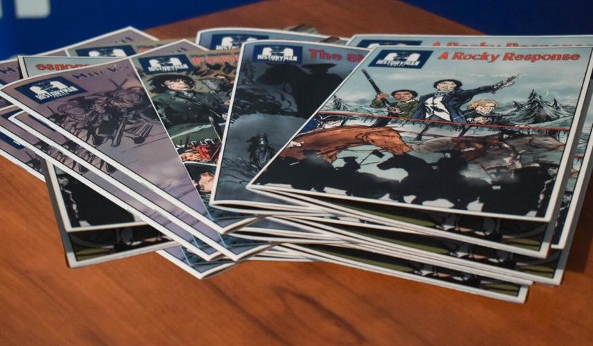 SC’s Historyman brings Revolutionary War comics to life