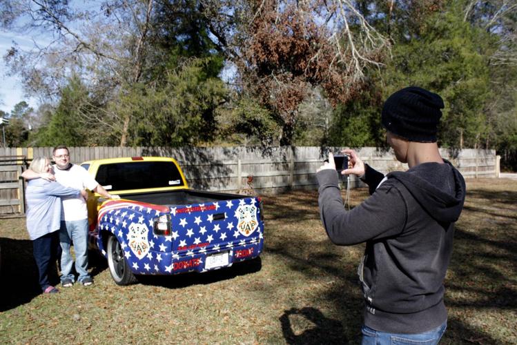 Soldier convicted of murdering detainees returns home for holidays