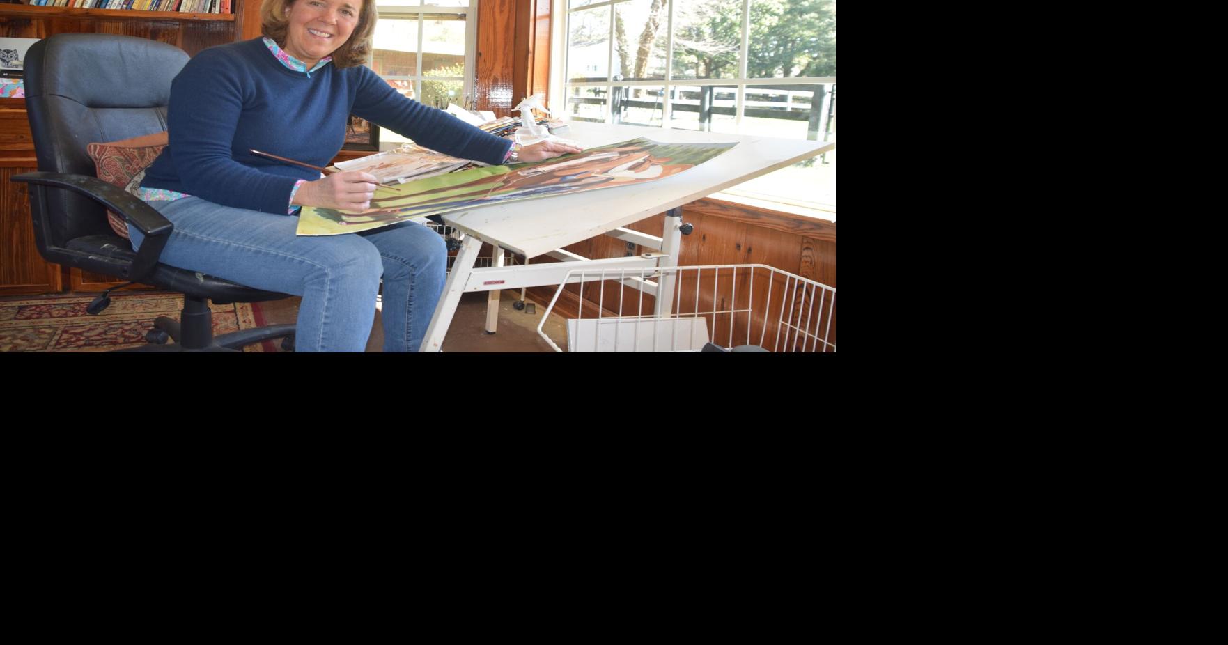 Conger's depictions of horses' personalities important in her art