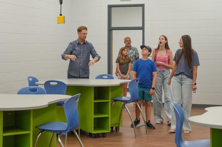 Families get sneak peak of Midtown Middle
