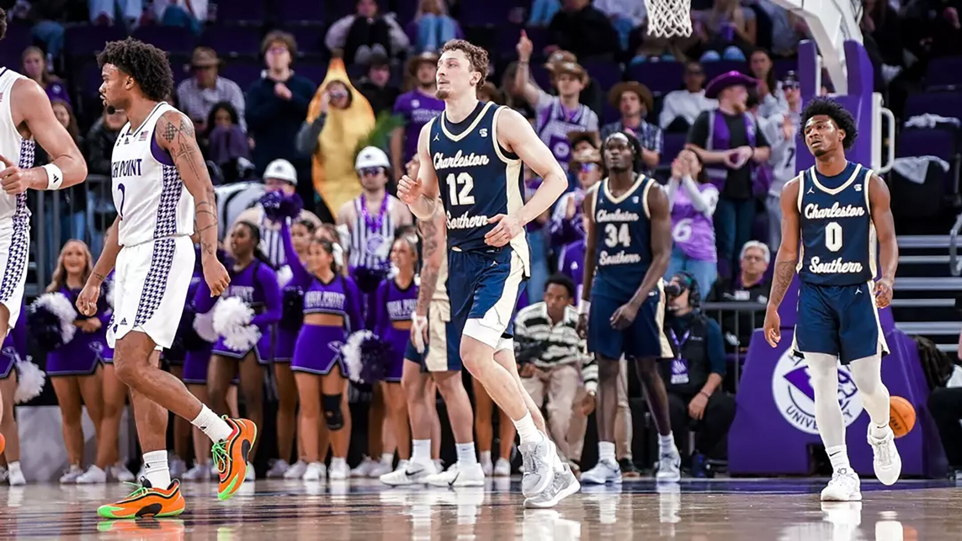 Charleston Southern falls to High Point in basketball