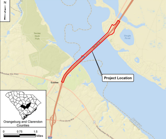 New Lake Marion bridge construction aiming for 2025 start