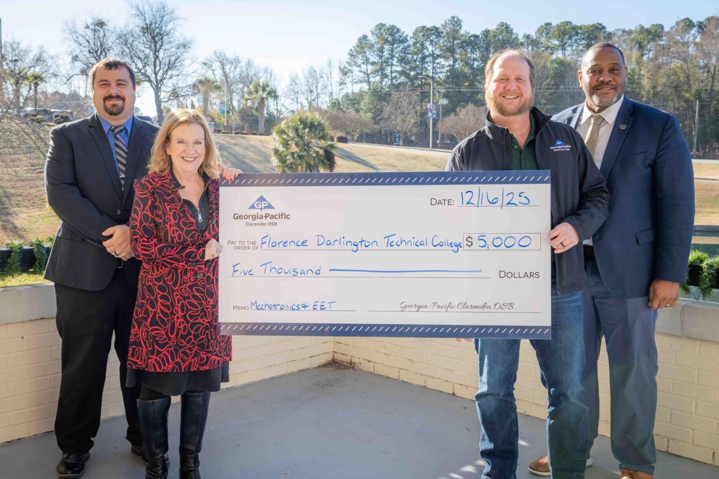 Georgia-Pacific donates to Florence-Darlington Technical