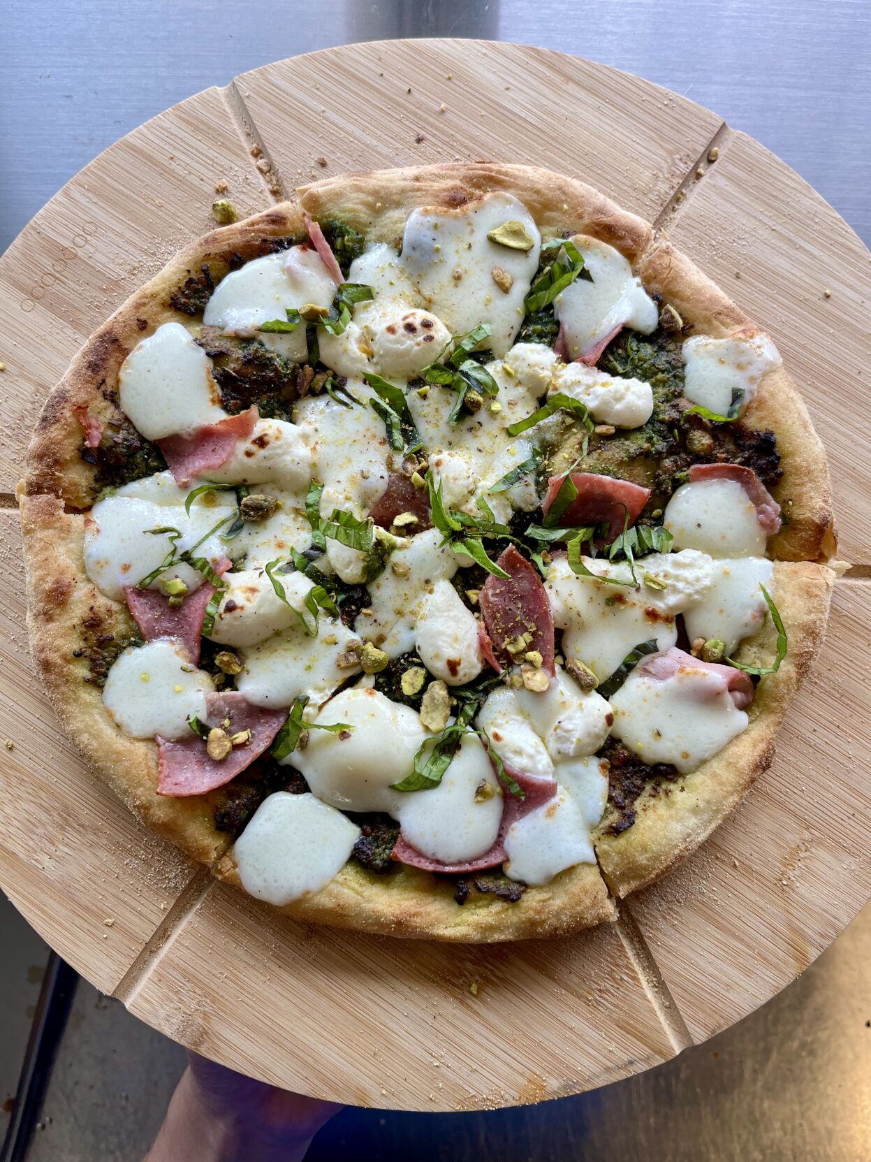 WildFlour Pastry serves pizza in Charleston, South Carolina