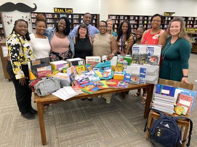 Goose Creek High gets school supply donation | Education ...