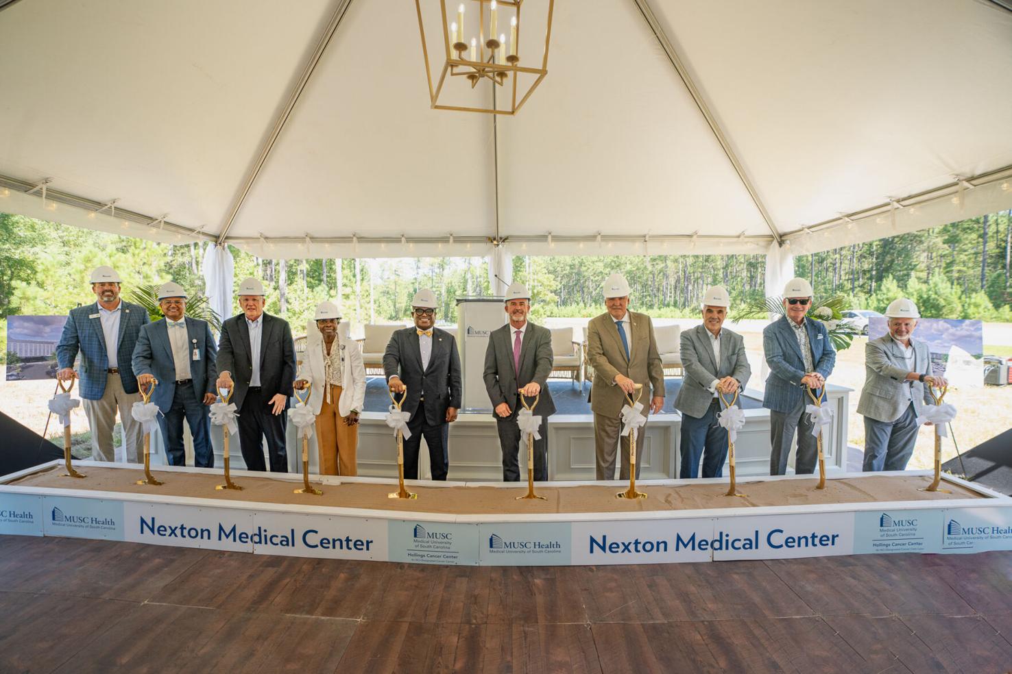 MUSC Health breaks ground on Nexton hospital, cancer center