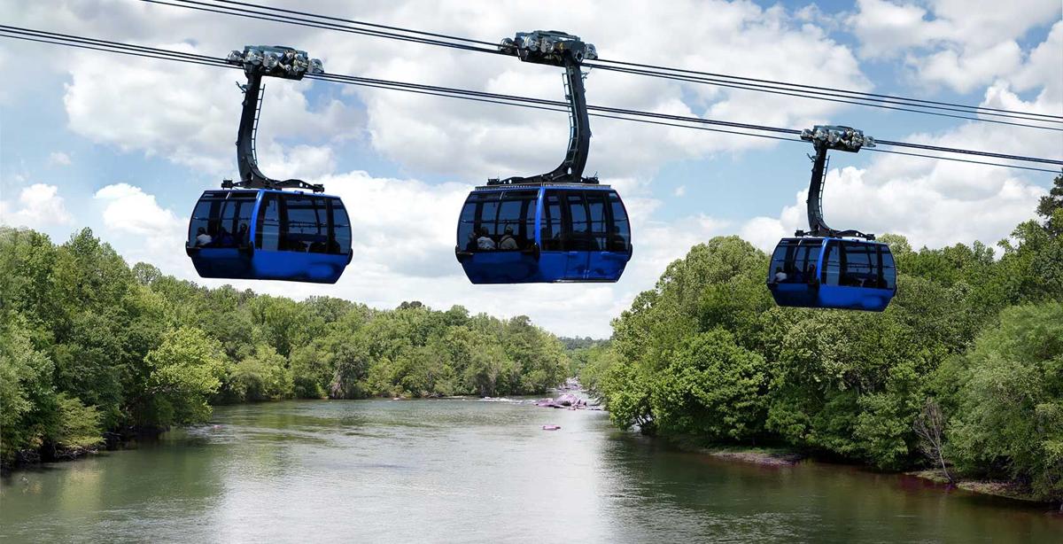 Riverbanks will soon have a new aerial attraction