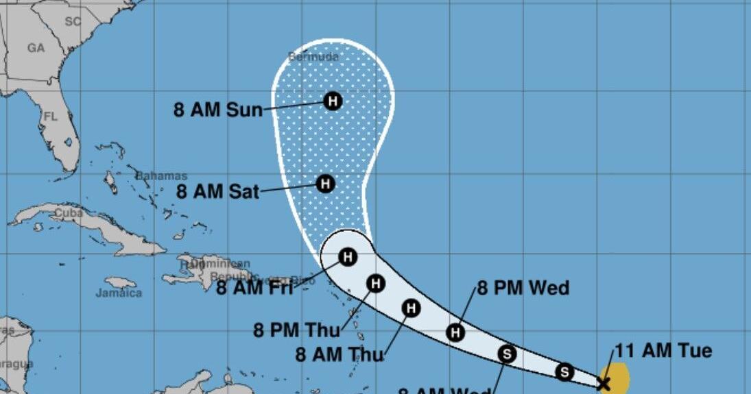Storm system to bring flooding to Charleston as Jerry forms