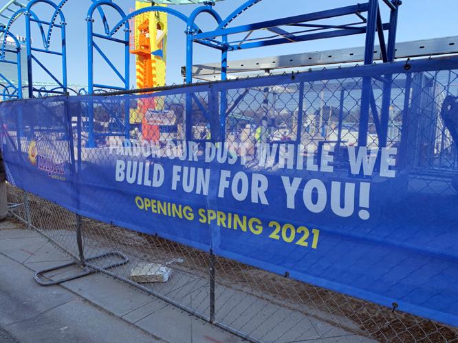Funplex in Myrtle Beach shaping up for early May opening; key downtown ...