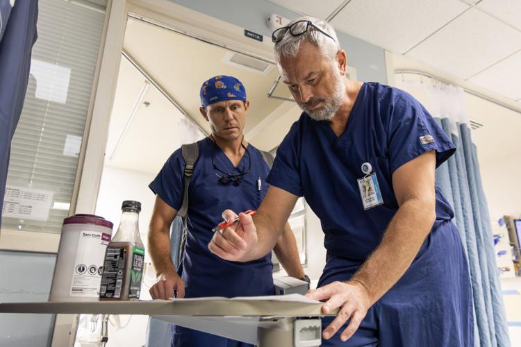 A fence pole impaled her. Now surgeons try to fix her.
