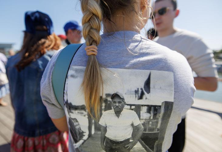 Magwood statue unveiled on Shem Creek in Mount Pleasant