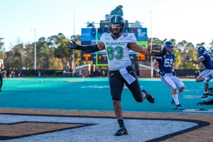 Marshall tops UConn in Myrtle Beach Bowl for first bowl win since 2018