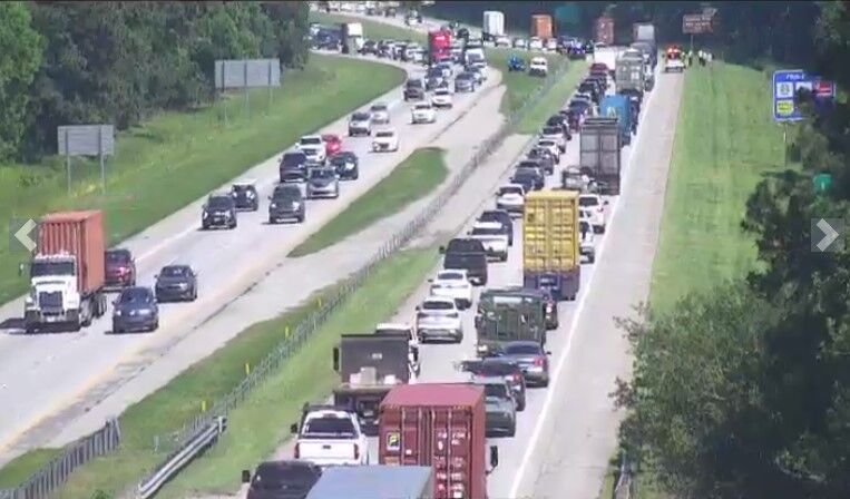 Truck traffic around Wando-Welch terminals backs up I-526