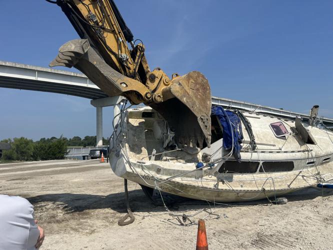 SC senator's derelict boat salvaged, destroyed