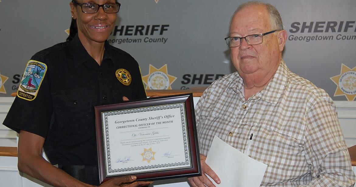 Gibbs named Georgetown County Detention Center Correctional Officer of ...