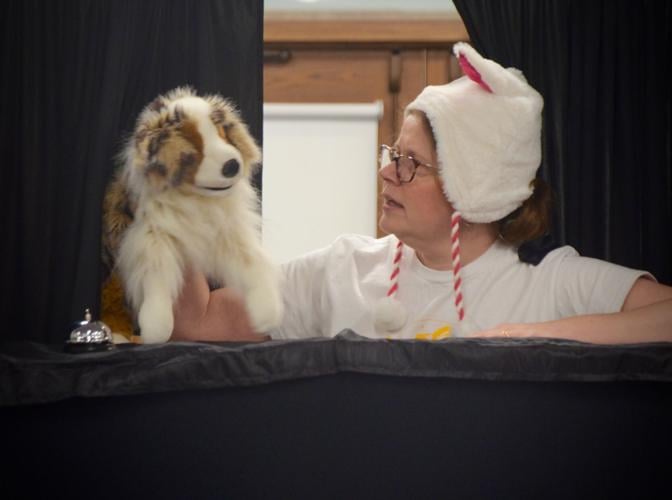 Jennie Beck leads annual Aiken Library puppet show