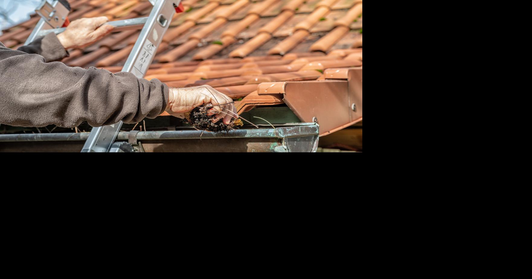 Cleaning gutters: It’s a messy job — and someone needs to do it
