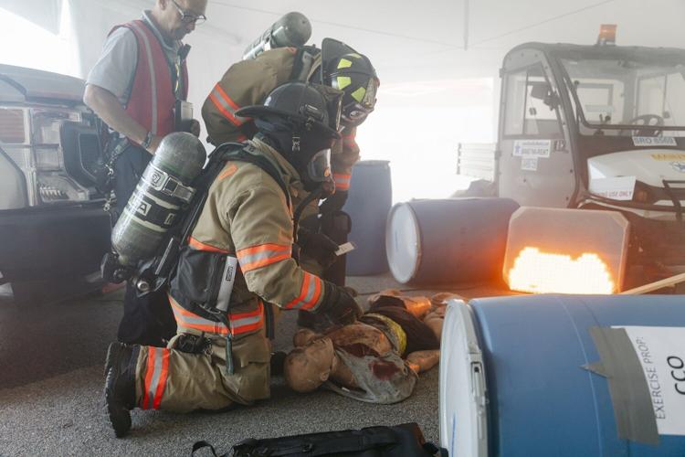 Simulated radiological release drill tests SRS emergency response ...