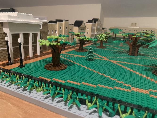 Charleston Lego master, son bring USC's Horseshoe to life with 10,000 ...