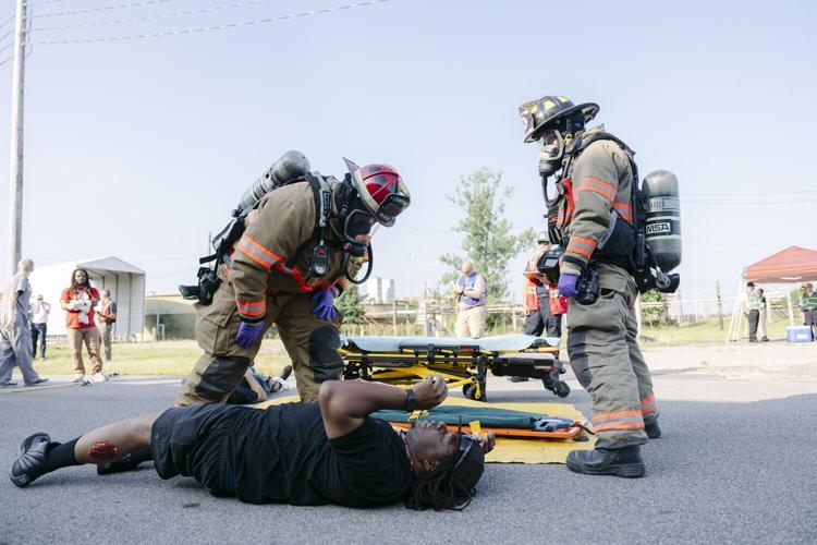 Simulated radiological release drill tests SRS emergency response