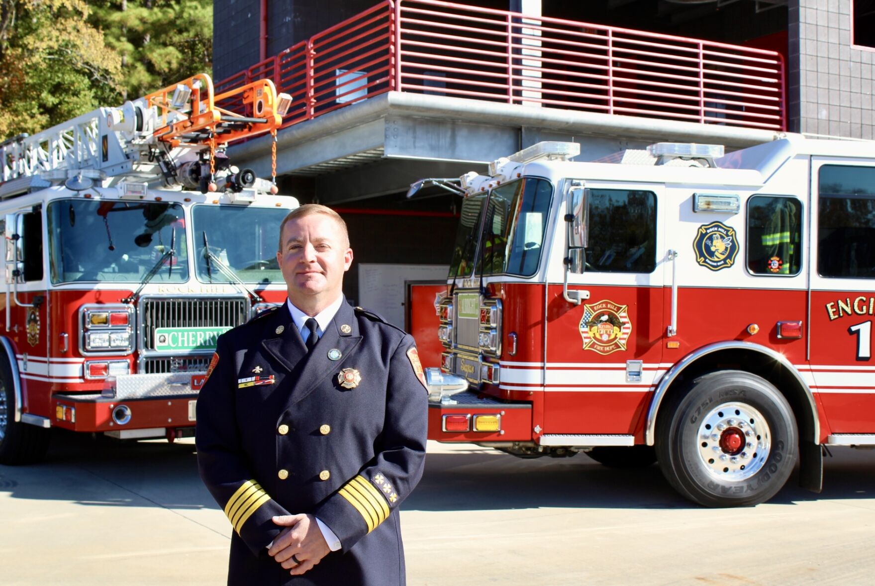 Third-generation firefighter named Rock Hill fire chief