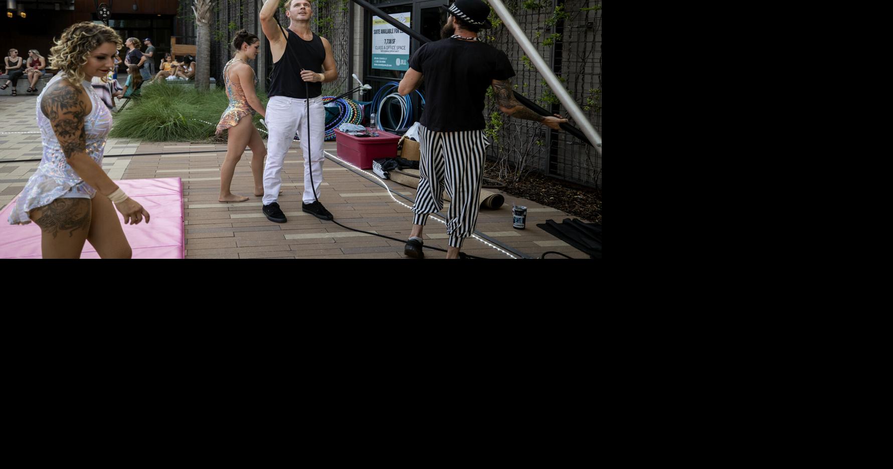 Out on a Limb acrobats found love through high-flying art form