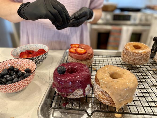 Greenville couple cooks up 100-layer doughnuts for local shops