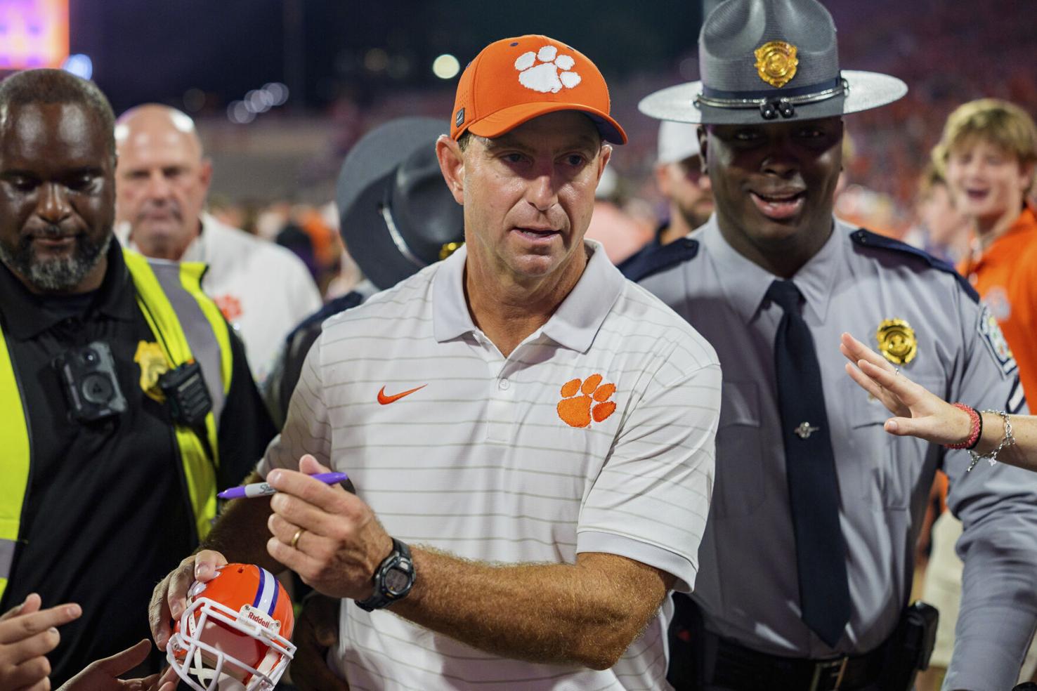 Dabo Swinney says Clemson won’t overpay for H.S. recruits