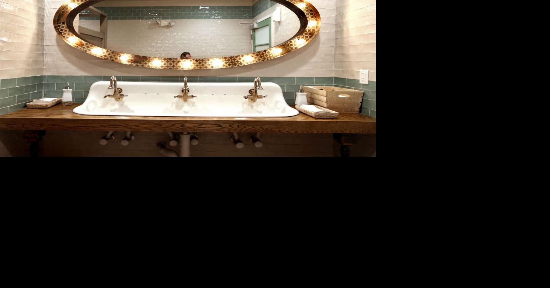 Restaurants get creative with restroom decor