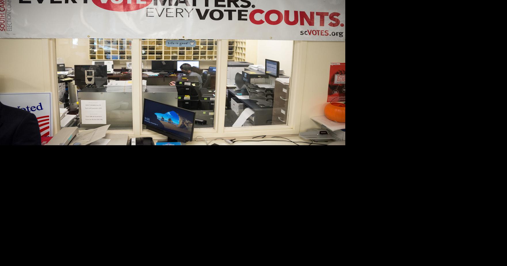 Lee County officials counted test ballots in SC Senate race