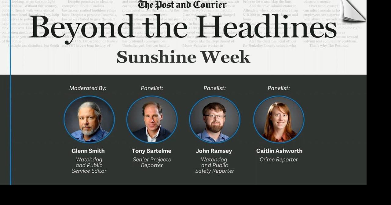 Beyond the Headlines: Sunshine Week