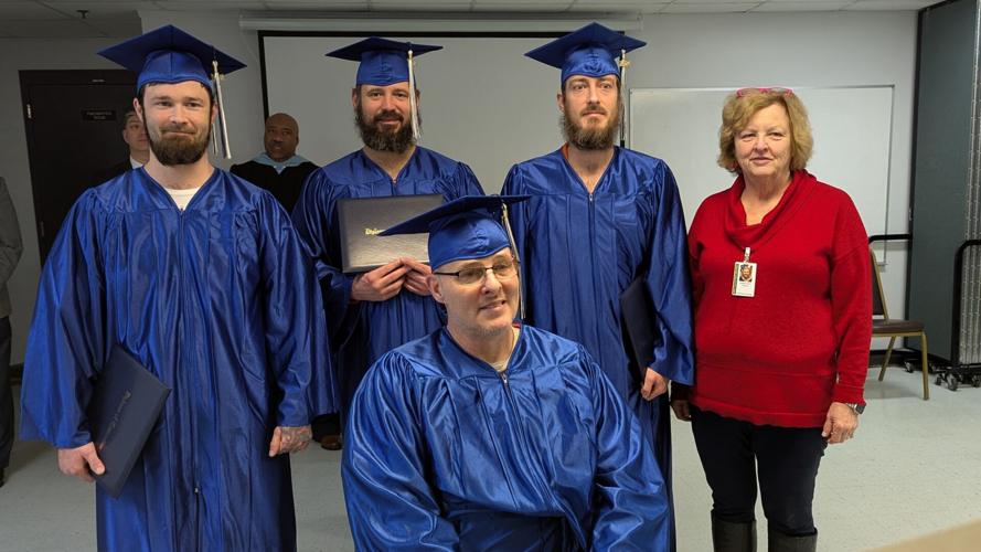 Four Aiken County inmates receive GED diplomas