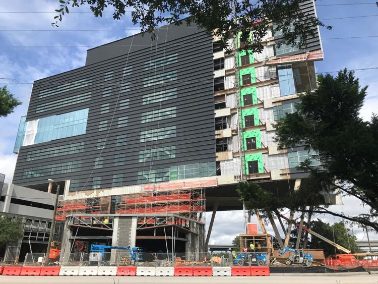 12-story Morrison Yard office building 60% leased as it nears ...