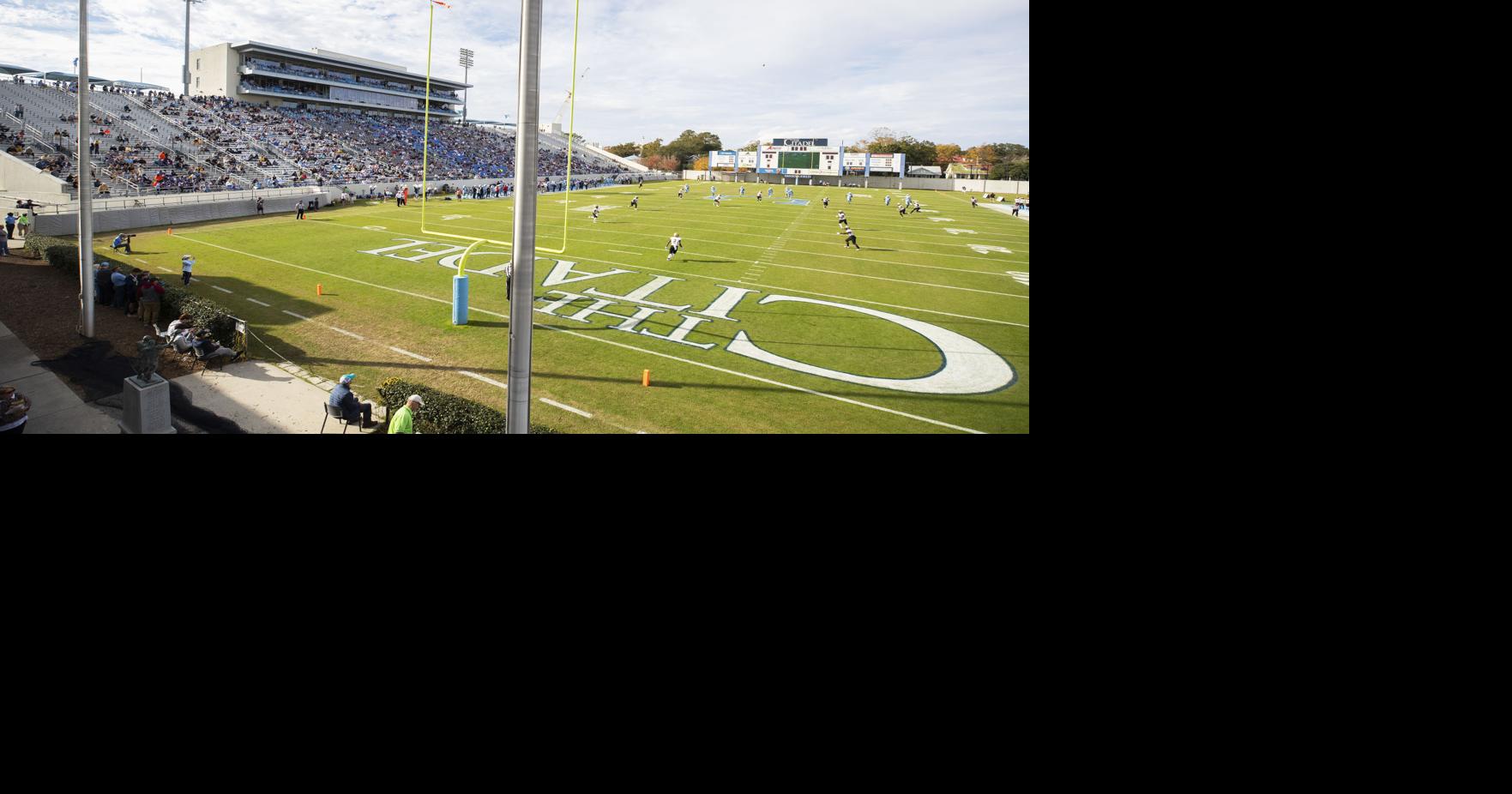 The Citadel will allow fans at its lone home football game this fall ...