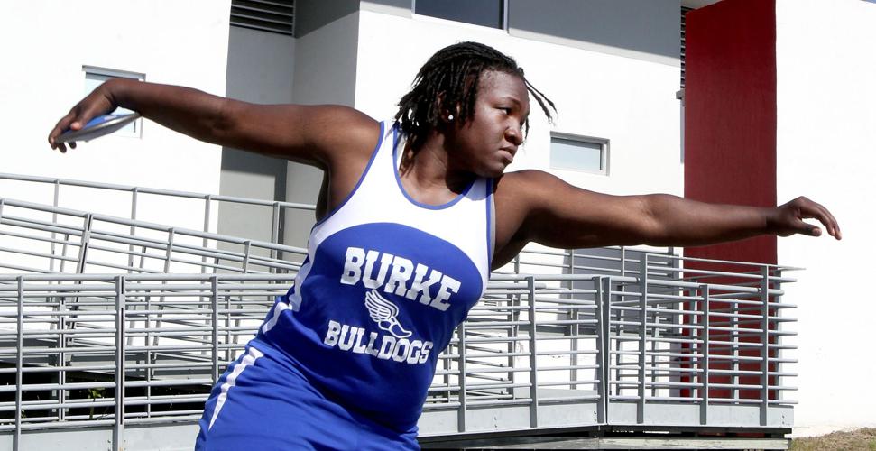 Raven Saunders, four-time NCAA champion from Burke High School, ends ...